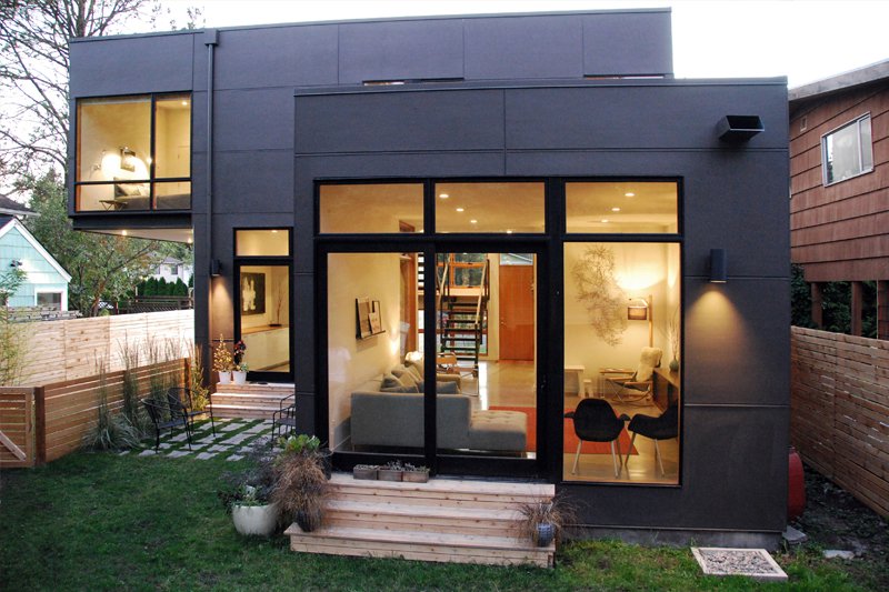 Një shtëpi moderne familjare – Ngjyra.com